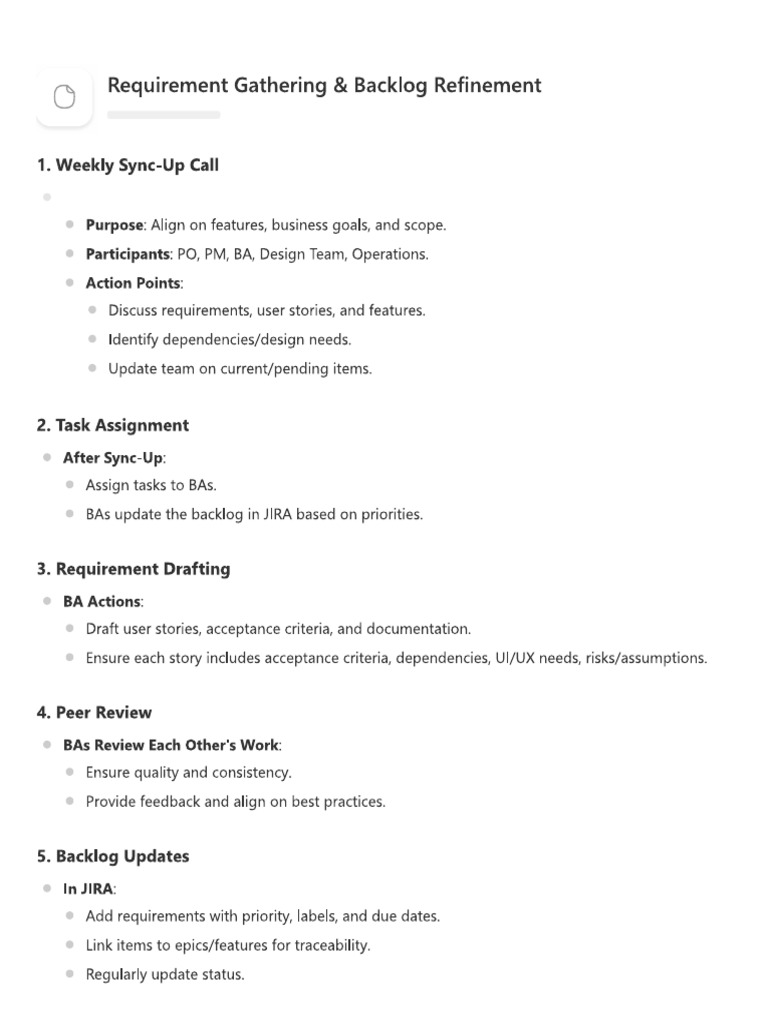 BA Process (1) | PDF