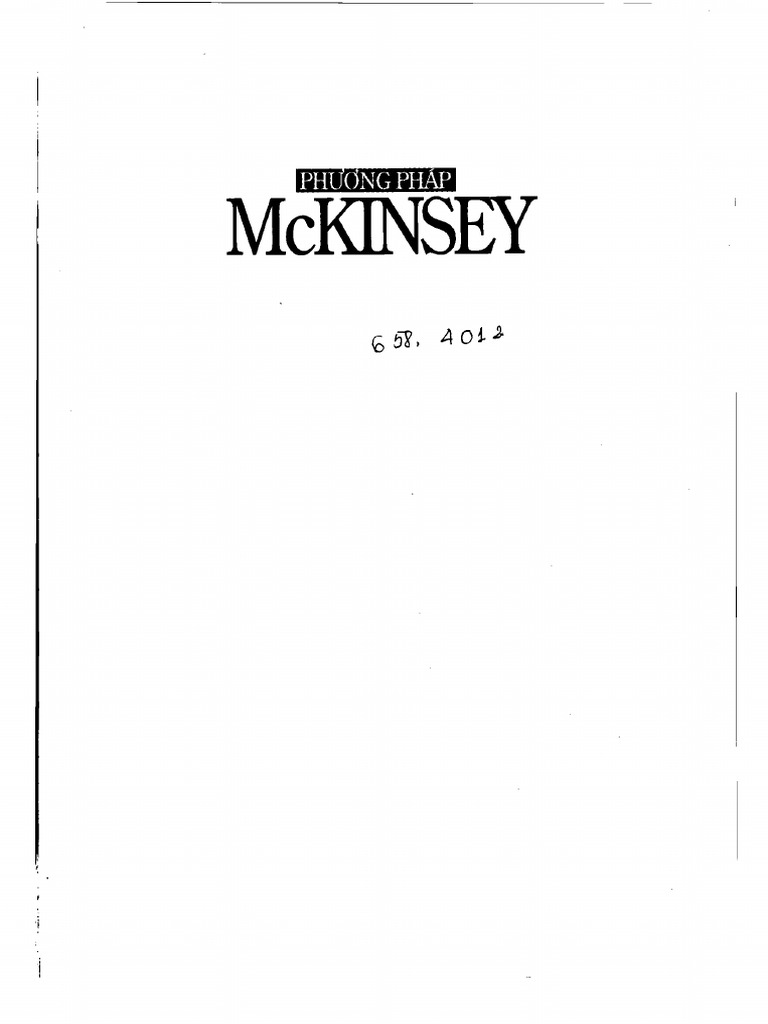 Phương Pháp McKinsey | PDF