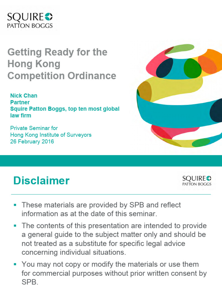 Competition Ordinance 2016 | PDF | Market (Economics) | Economics Of ...