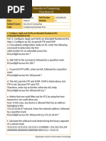 Network ACL Configuration Guide | PDF | Port (Computer Networking) | File Transfer Protocol