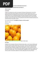 History and Culture of Oranges | PDF