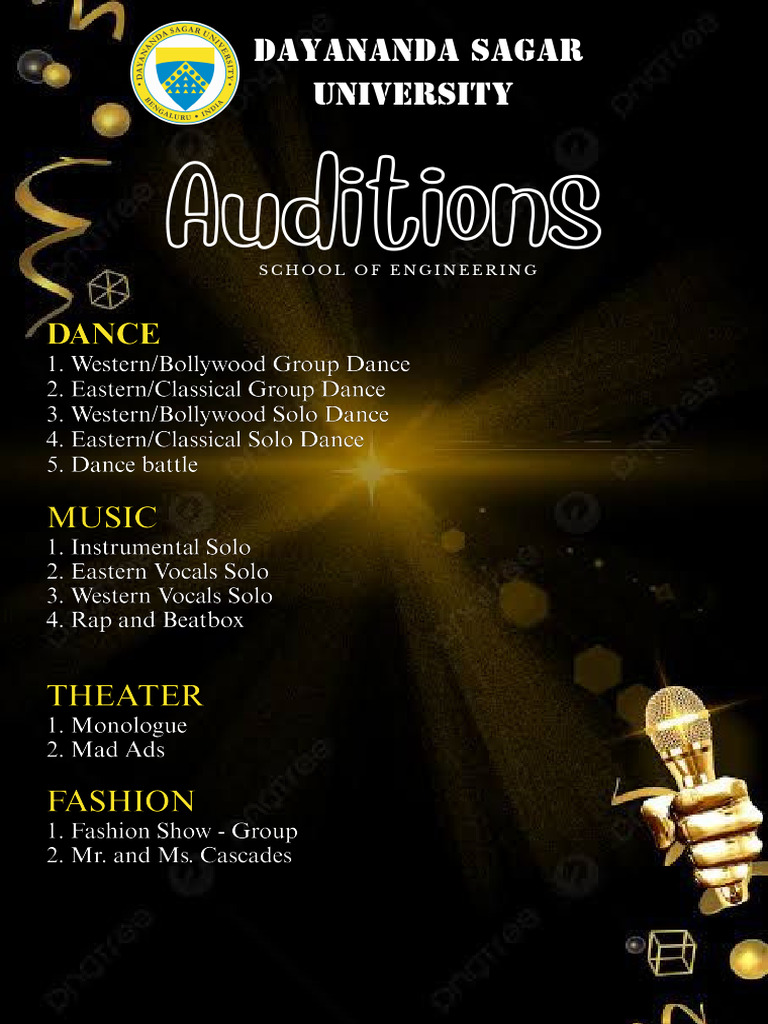 Auditions-intra | PDF
