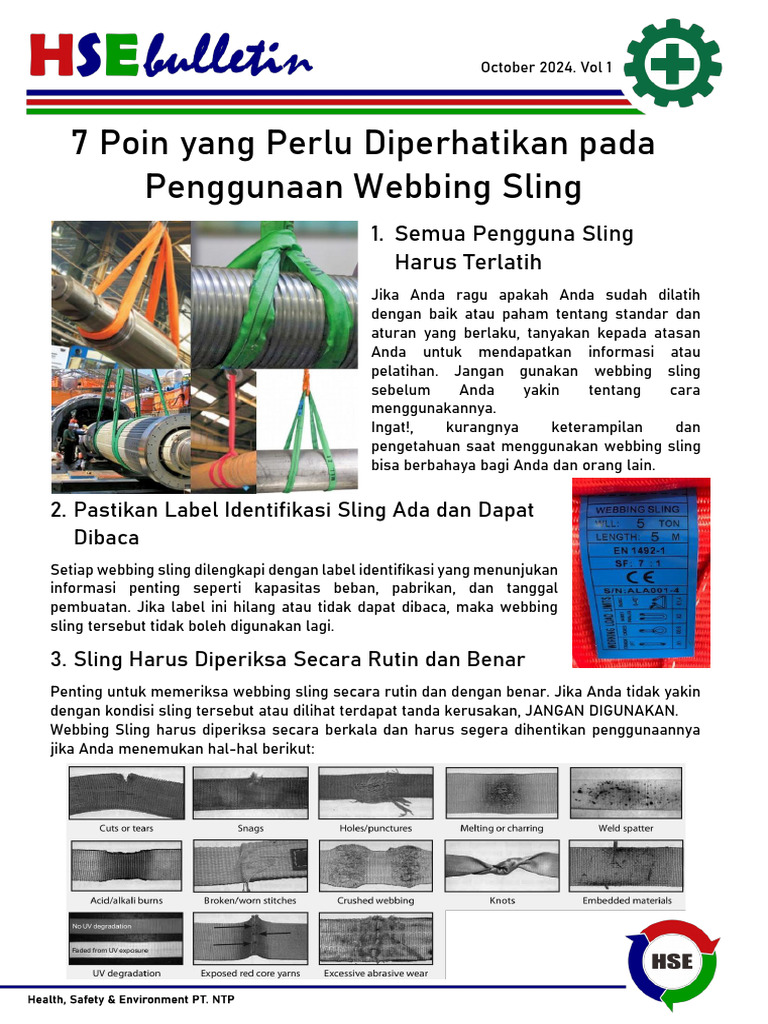 HSE Bulletin Oktober 2024 Vol.1 - Bahasa | PDF