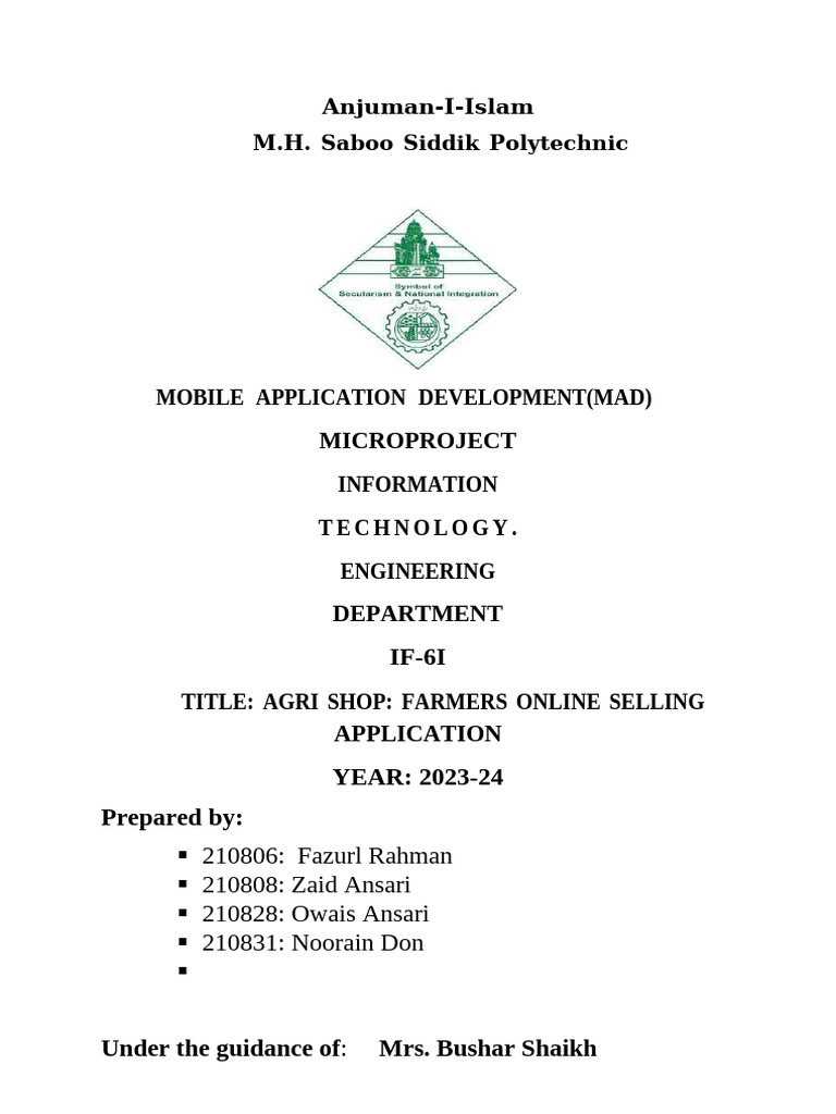 Mad Report | PDF | Mobile App | Android (Operating System)