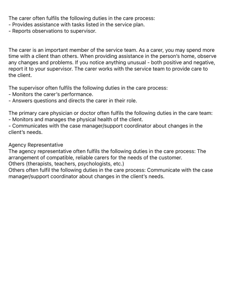 Alison Care Notes 2 | PDF | Self-Improvement