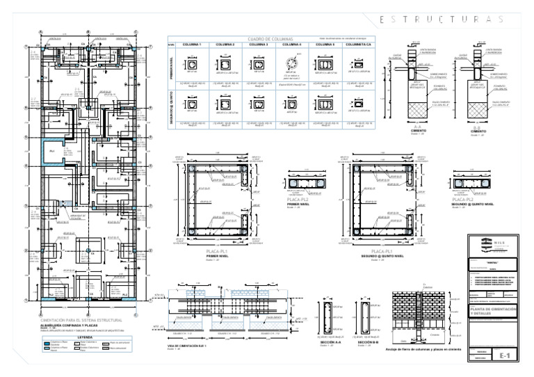 Estructuras Hote-E1 | PDF