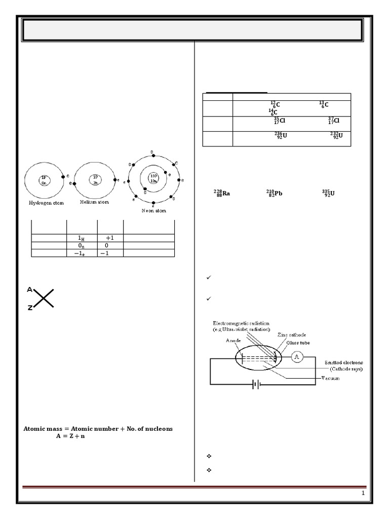 S3 Physics Notes On Modern Physics Please | PDF | Radioactive Decay ...