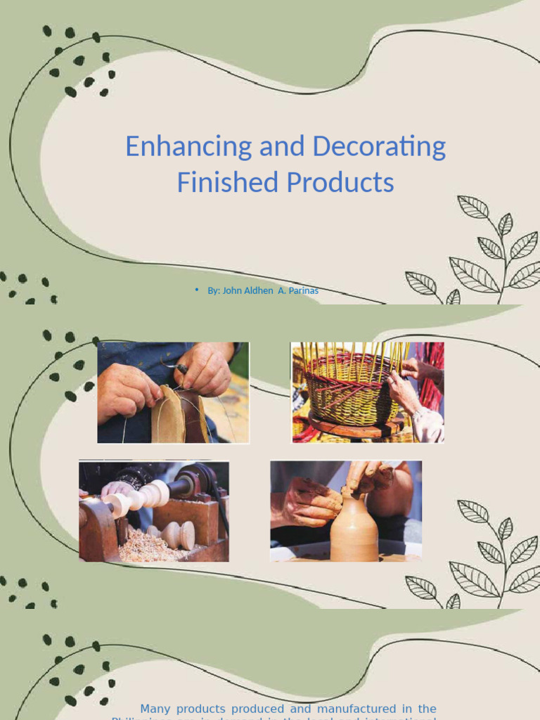 Aldhen Presentation (Autosaved) | PDF | Materials | Industrial Processes