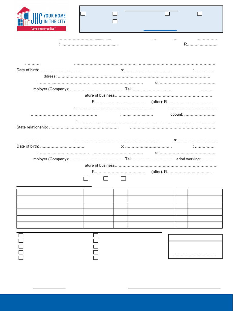 Application Forms Updated POPI 17032022 | PDF
