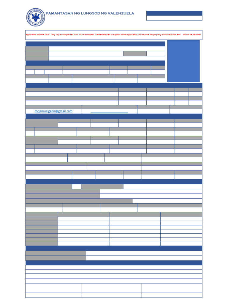 PLV CAT Application Form Details | PDF