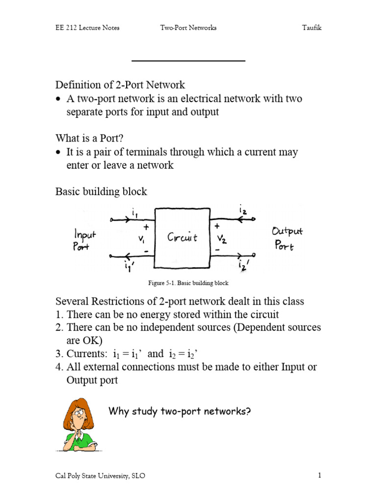 2 Port Network | PDF | Electrical Impedance | Electrical Engineering