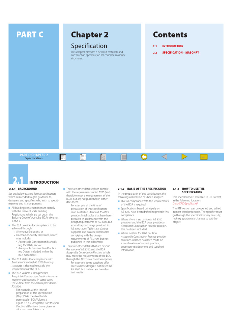 C02Design and Construction of Conc Rete Masonry Bui Ldings | PDF ...