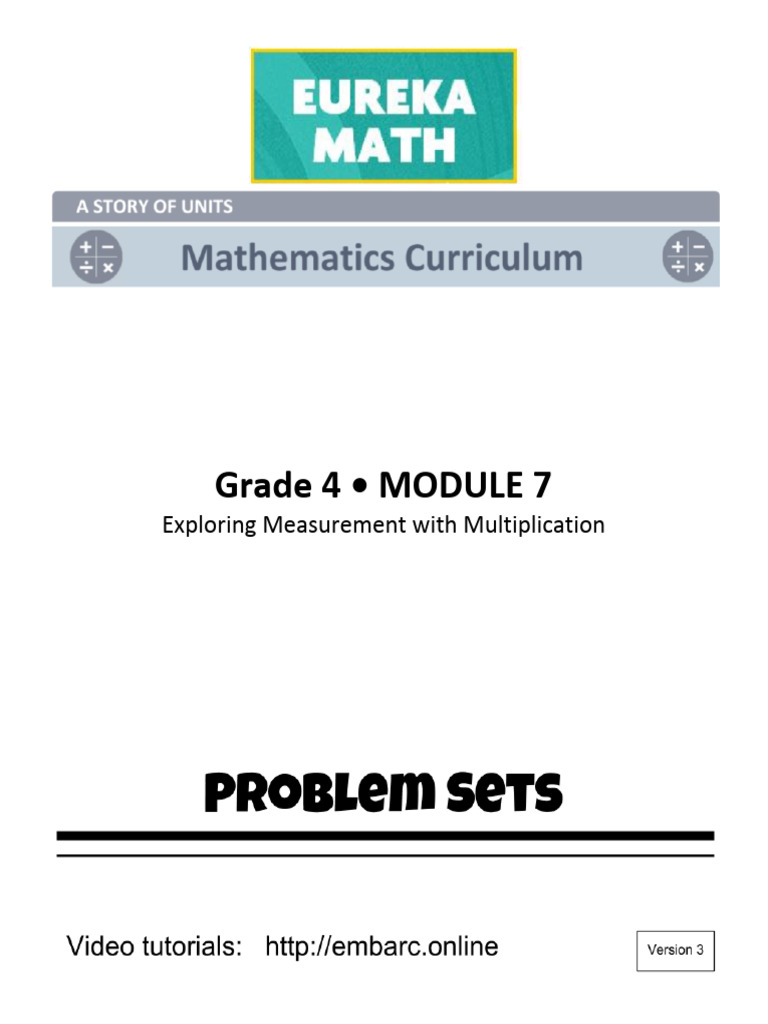 G4 M7 Student Problem Sets | PDF | Foot (Unit) | Pound (Mass)