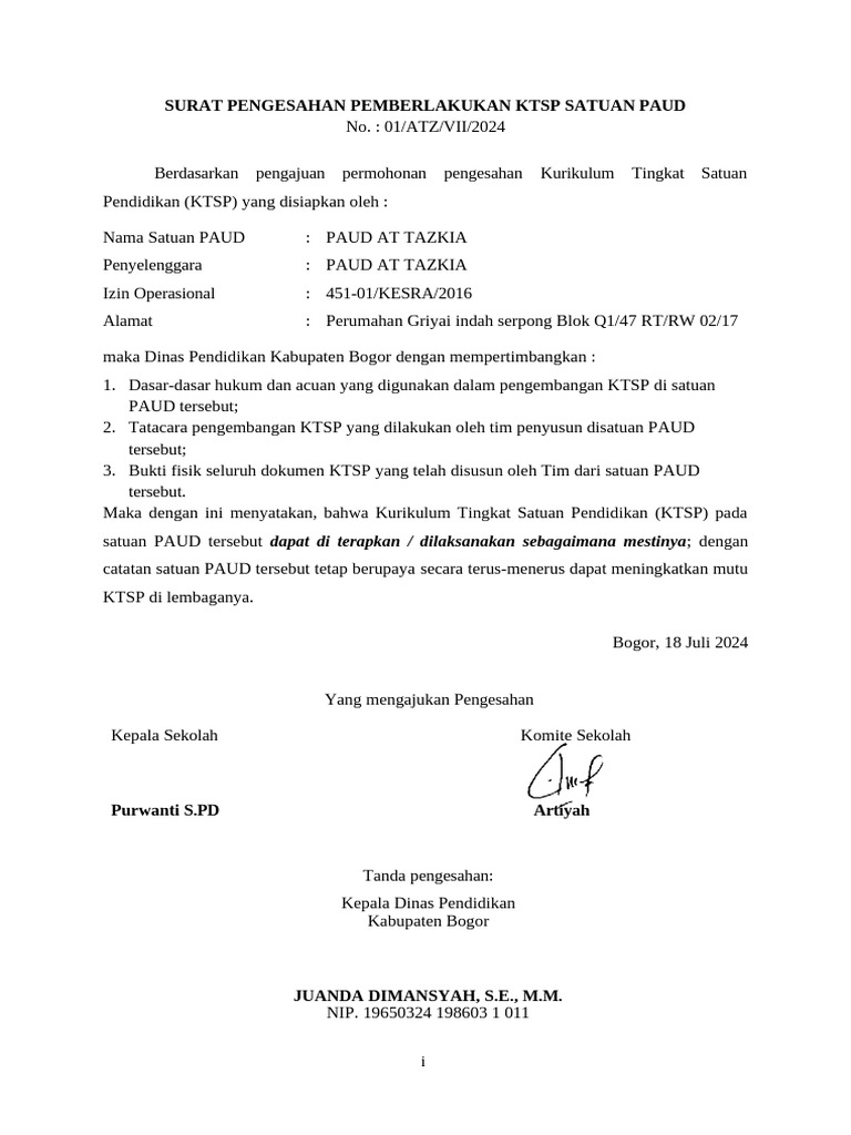 Contoh Lembar Verifikasi Dan Validasi Kosp | PDF
