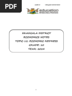 Grade 10 Macro Environment Overview | PDF | Inflation | Interest