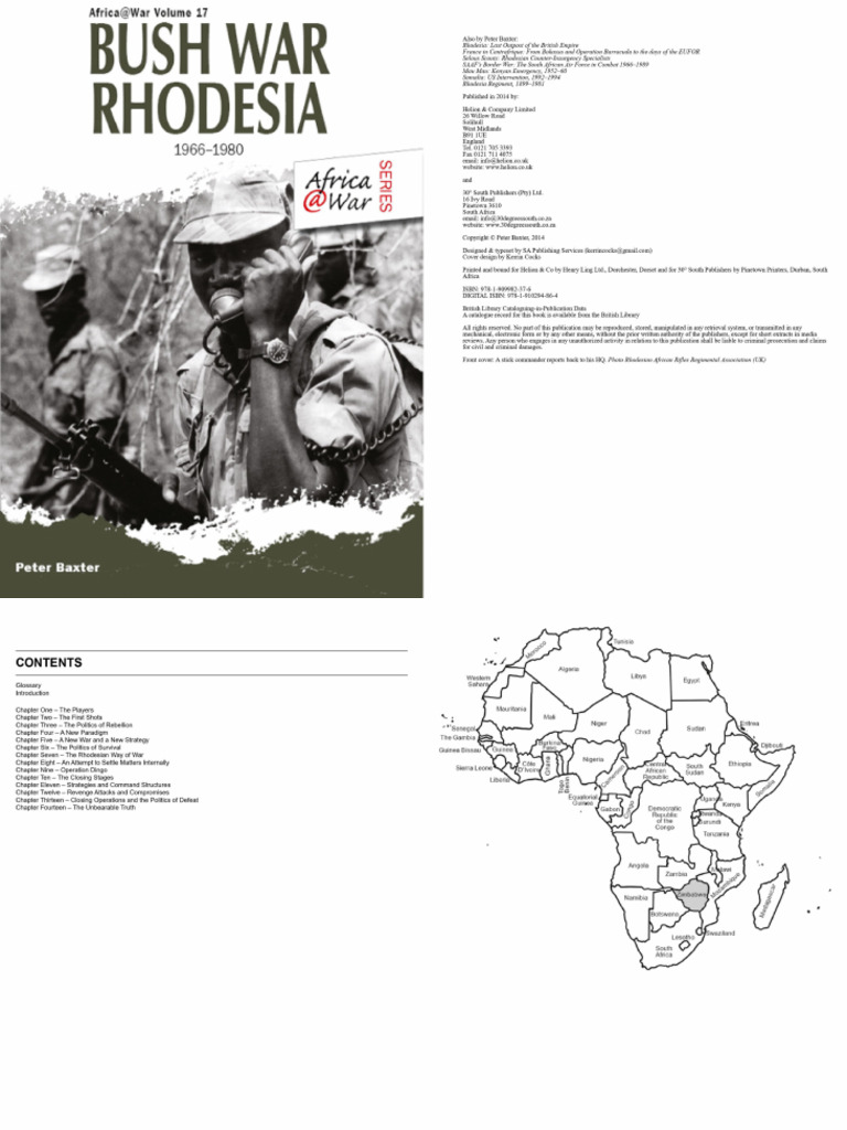 17 Bush War Rhodesia 1966-80 | PDF