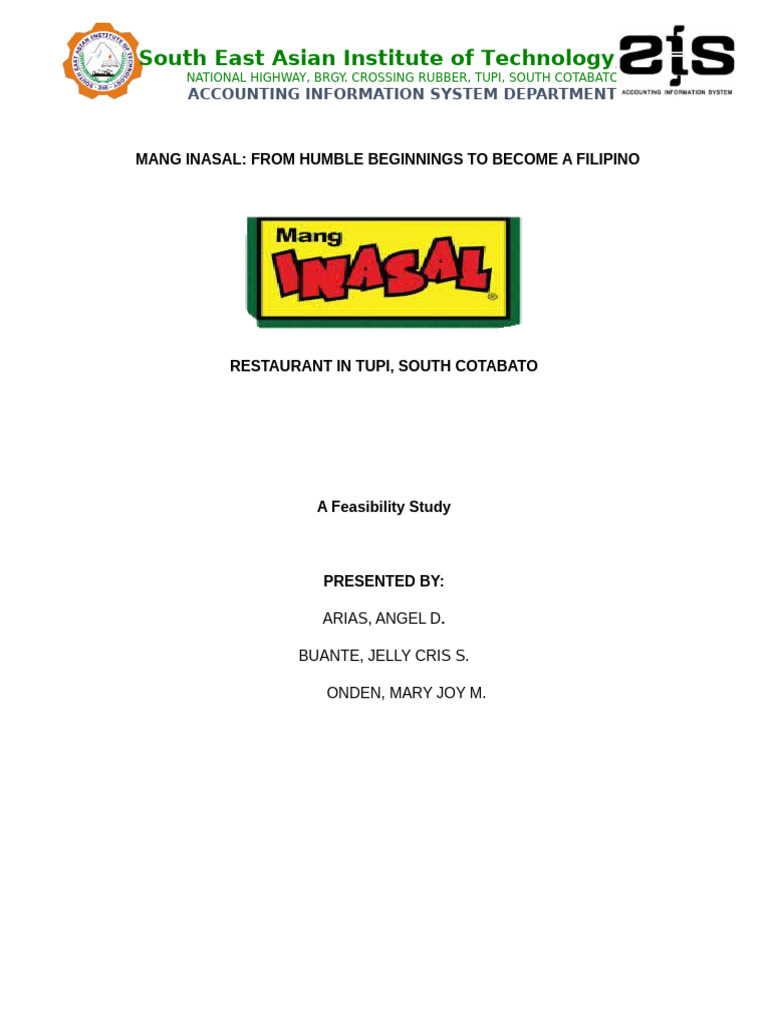 Mang Inasal | PDF | Cooking, Food & Wine | Wellness