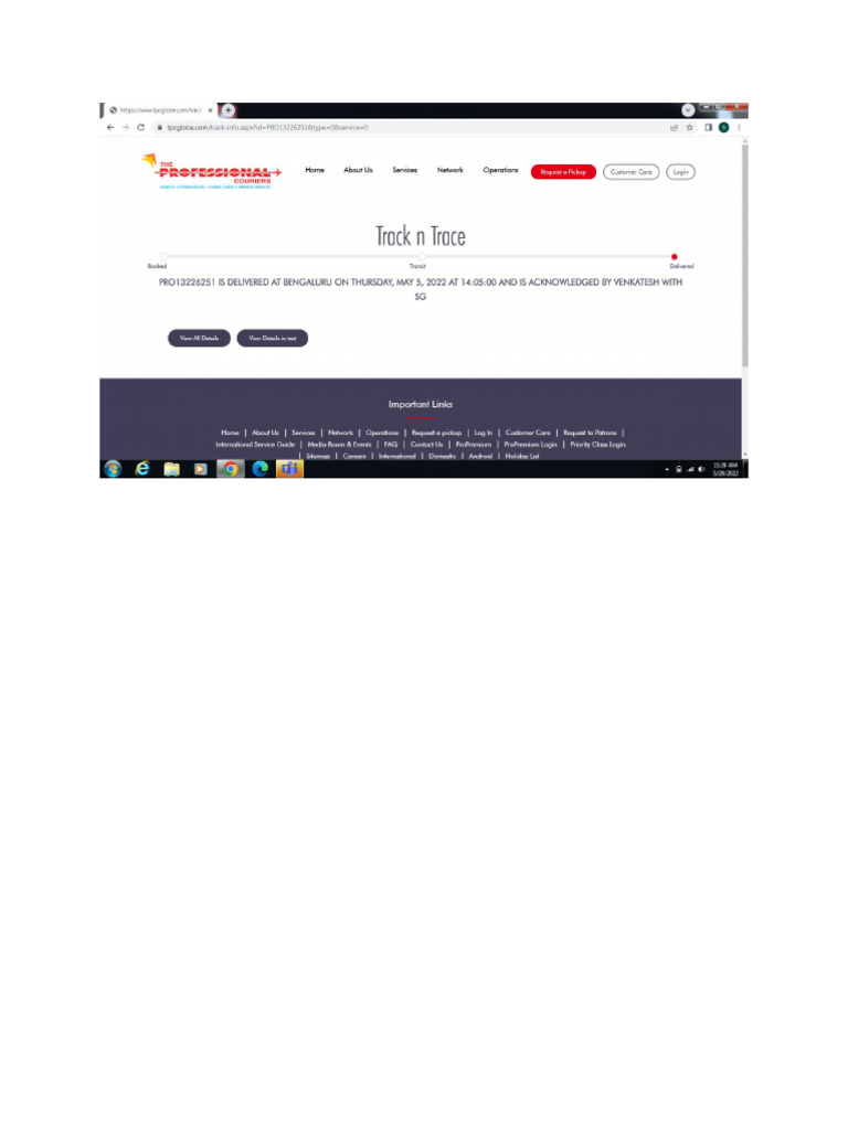 Tracking With Consignment Number | PDF