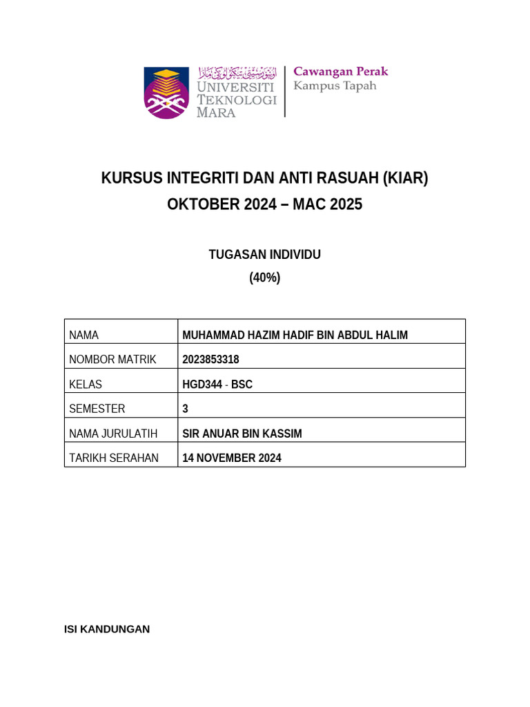 Kiar Hazim | PDF