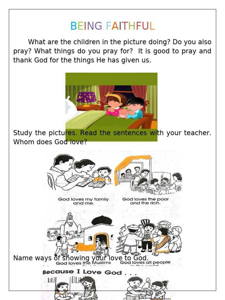 Being Faithful | PDF | Self-Improvement