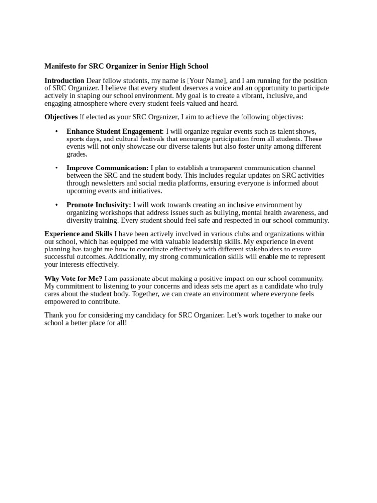 Manifesto | PDF