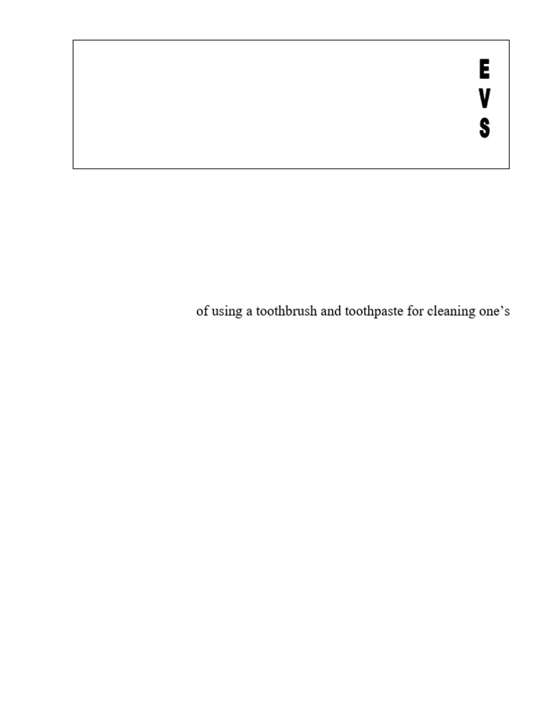 CLASS 3 EVS Model Answer Sheet - Pearly Teeth, Healthy Body (24.12.2021 ...