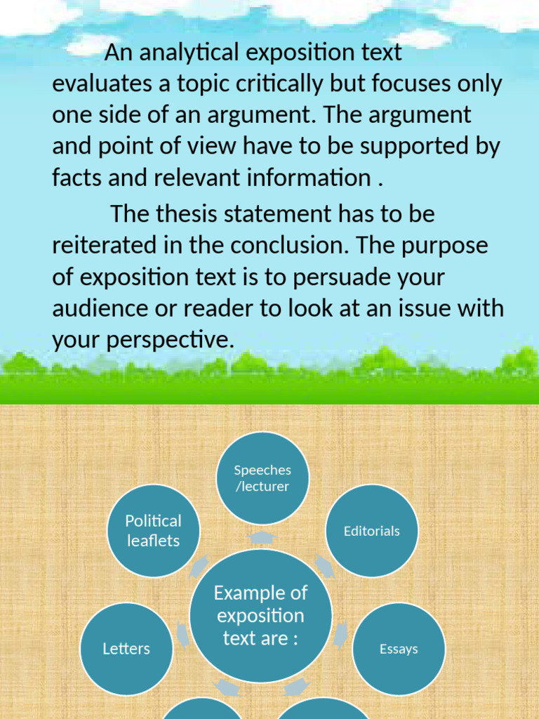 Analytical Exposition | PDF | Argument | Reason