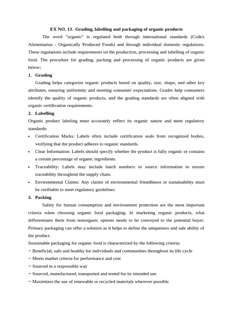 EX 13 ABCD | PDF | Recycling | Packaging And Labeling