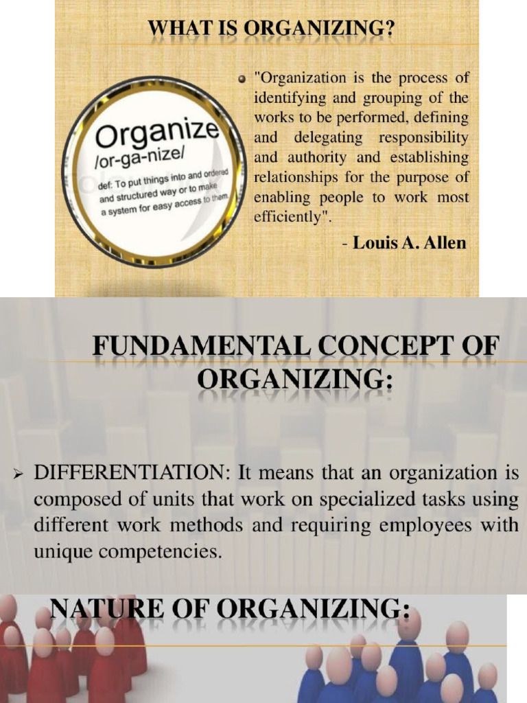 Chapter 5 Organising | PDF