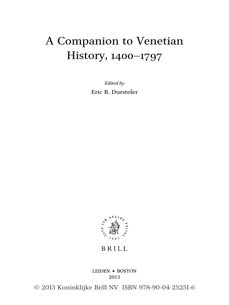 Venetian History: 1400-1797 Overview | PDF | Marriage | Republic Of Venice