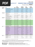 LCMS-2025-2026-Church-Year-Calendar-One-Year-Series | PDF | Eastertide ...