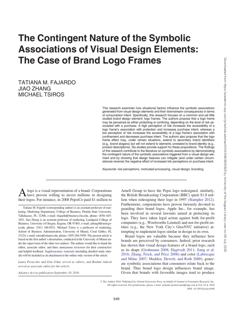 2e_VISUAL DESIGN ELEMENTS brand logo frames | PDF | Brand | Risk