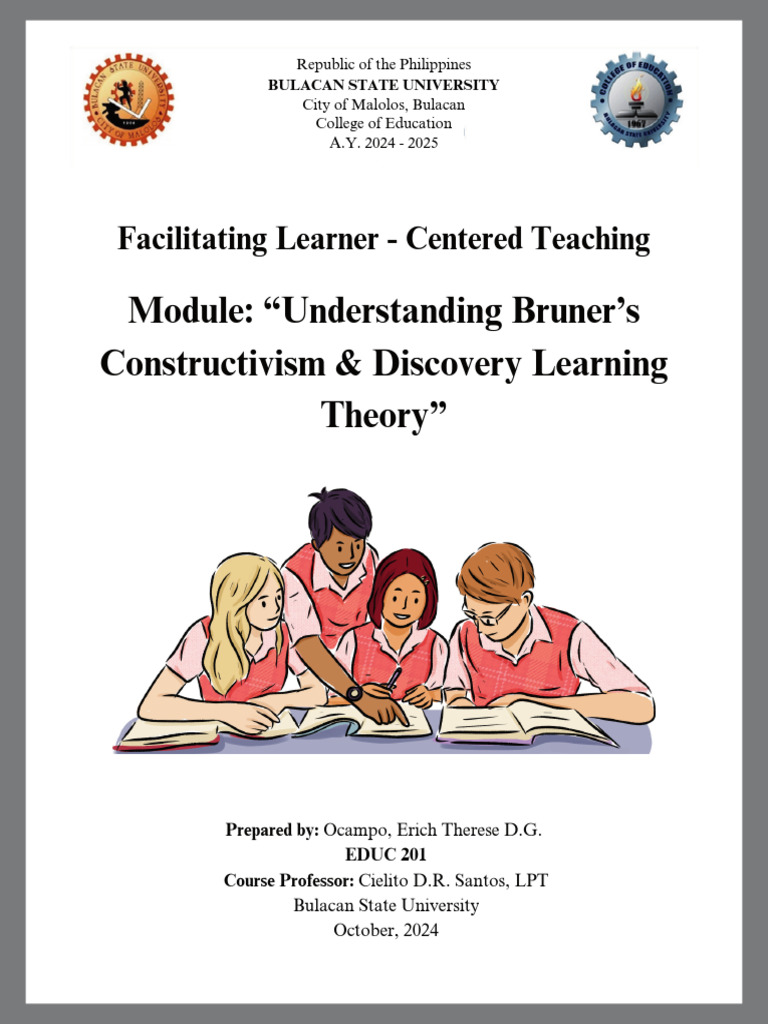 Erich Module Pdf Constructivism Philosophy Of Education Learning