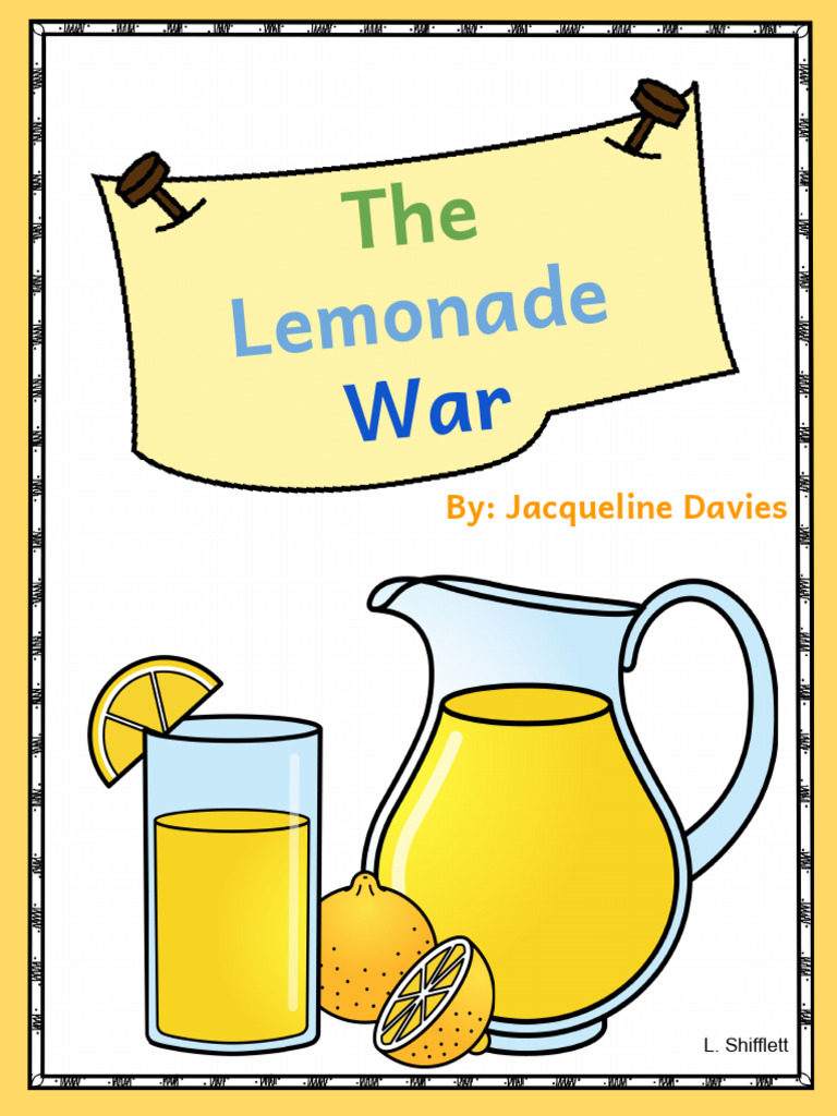 Lemonade War Novel Worksheets | PDF | Vocabulary | Semantics