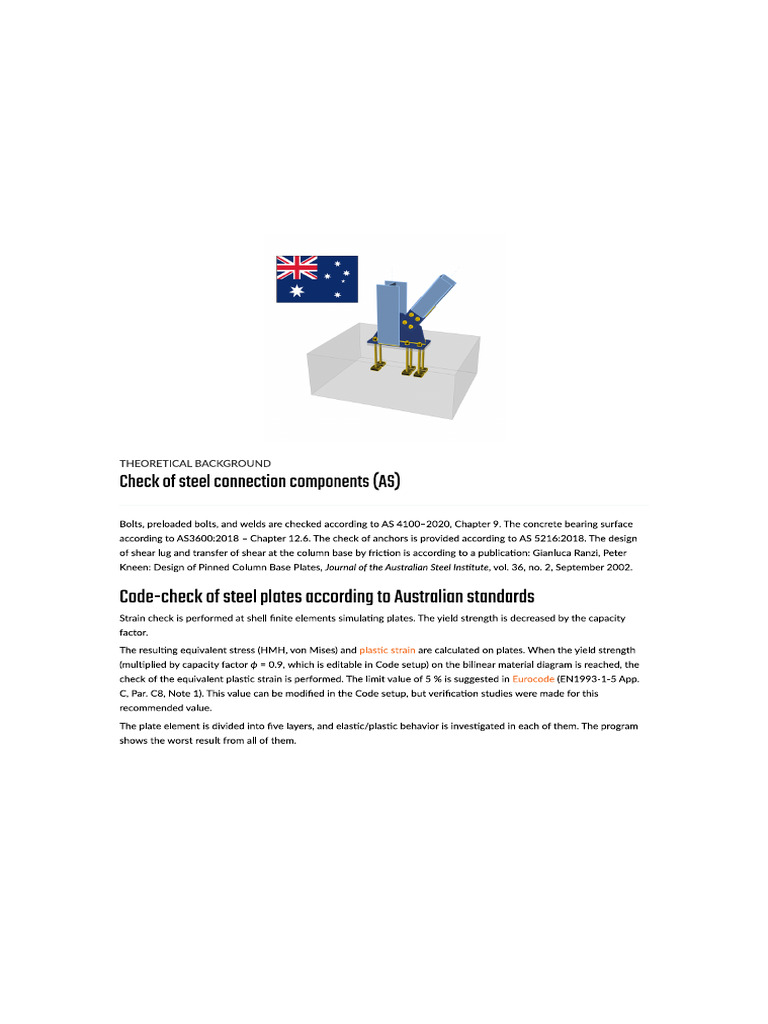 Check of Components According To AS (Australian Standards) - IDEA ...