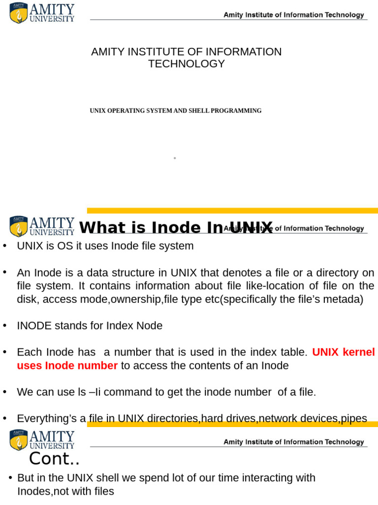 inode | PDF | Computer File | File System