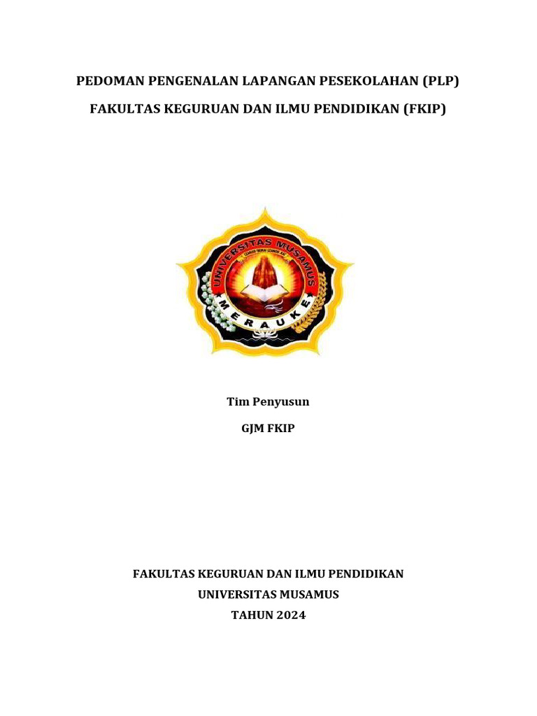 Pedoman PLP 2024 | PDF | Karier & Perkembangan | Bisnis