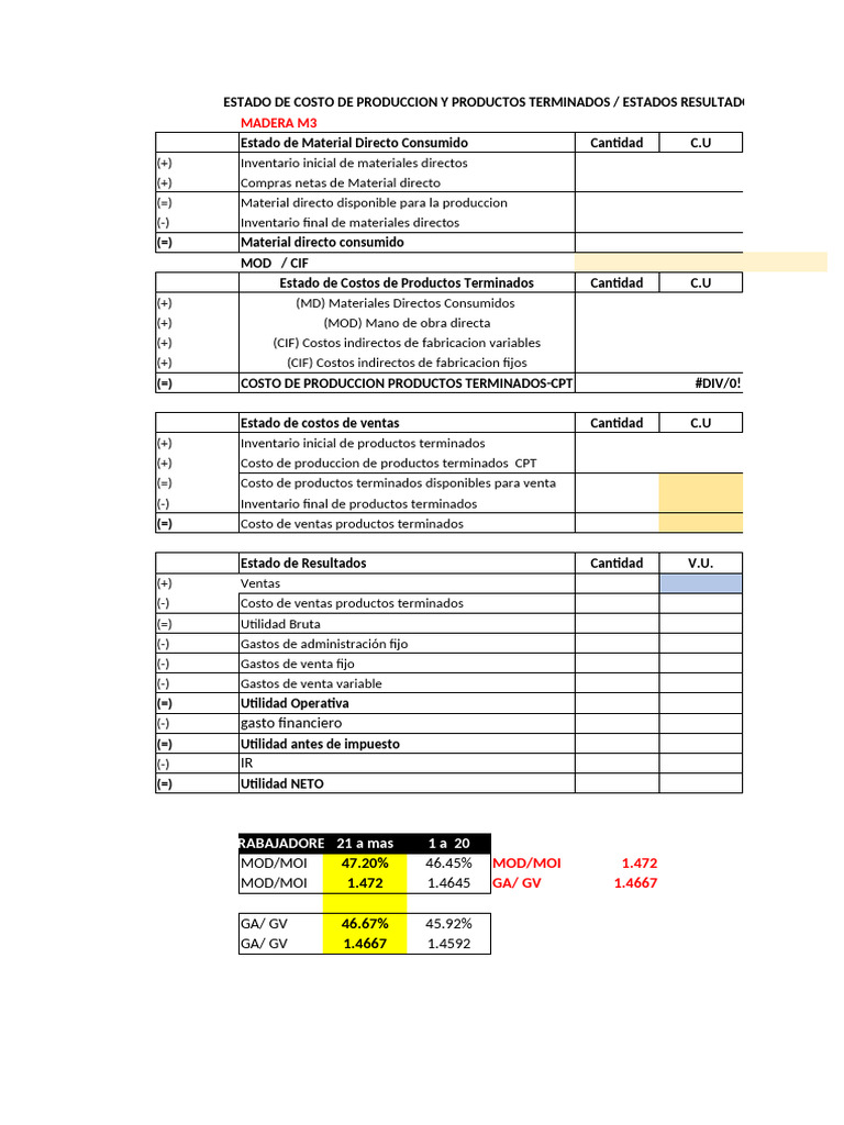 Sol Pc1 Maguiña y Valdivia Domingo | PDF | Costo | Salario