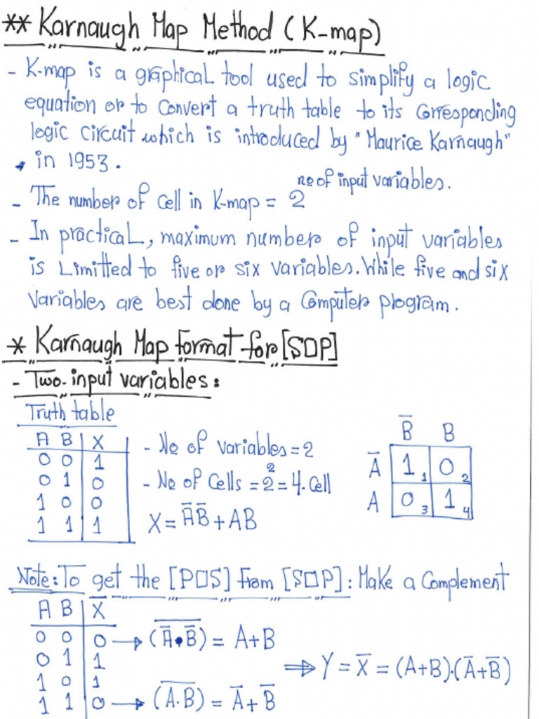 Chapter 3-Part 2 Kmap | PDF
