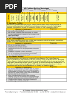 8D Report Template | PDF