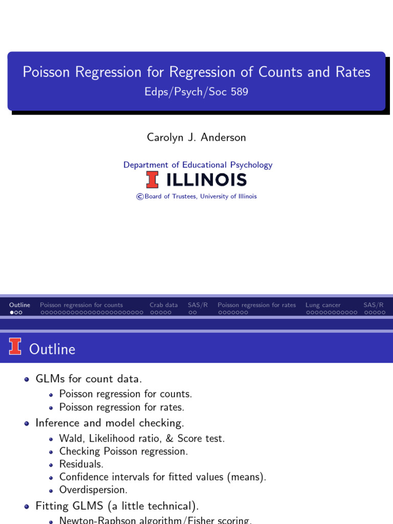 Poisson Regression 1730136731 | PDF | Linear Regression | Regression ...