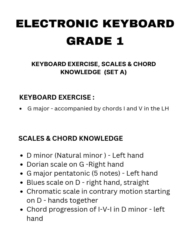 Grade1Technical (SET A) | PDF