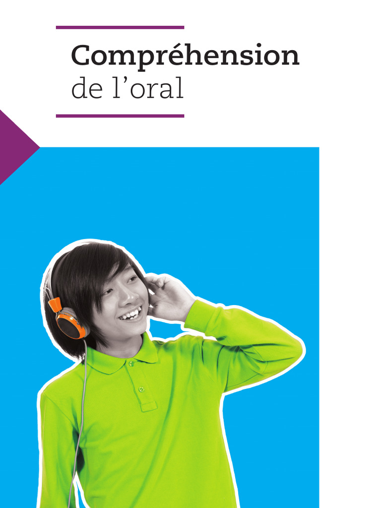 Compréhension orale DELF A2 Junior | PDF | Phrase | Grammaire