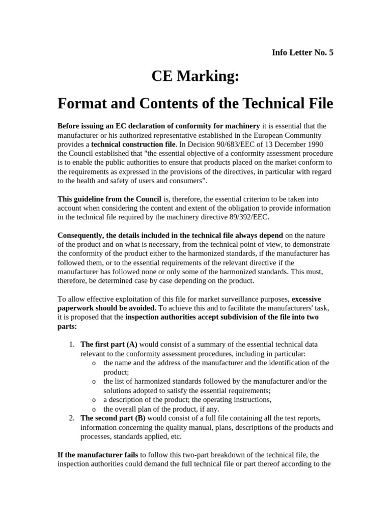 CE Marking | PDF