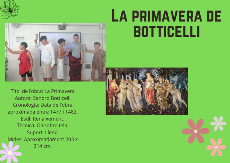 La Primavera de Botticelli | PDF