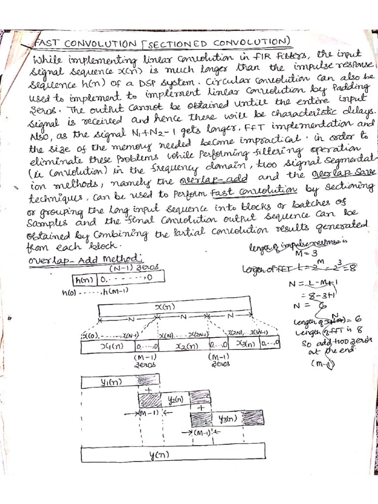Fast Convolution 21-11-2020 | PDF