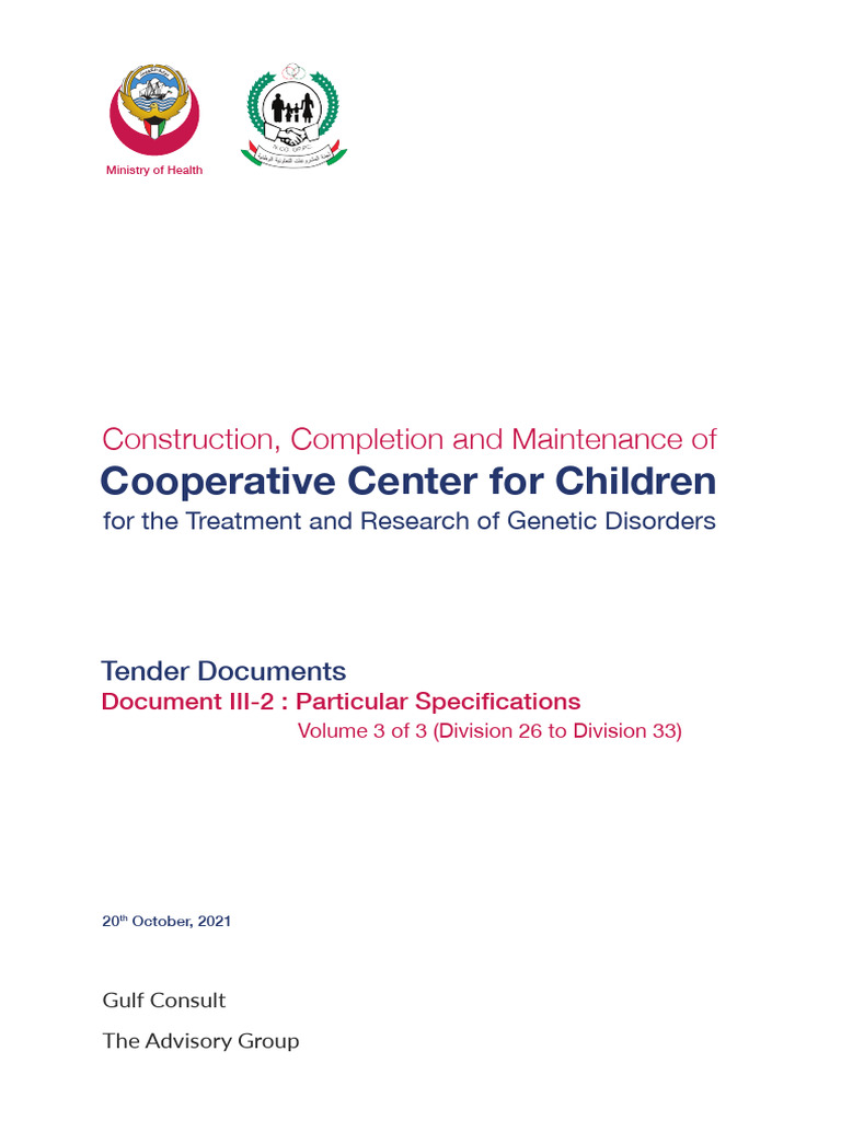 Document III-2 - Volume 3 of 3 (Division 26 To Division 33) | PDF ...