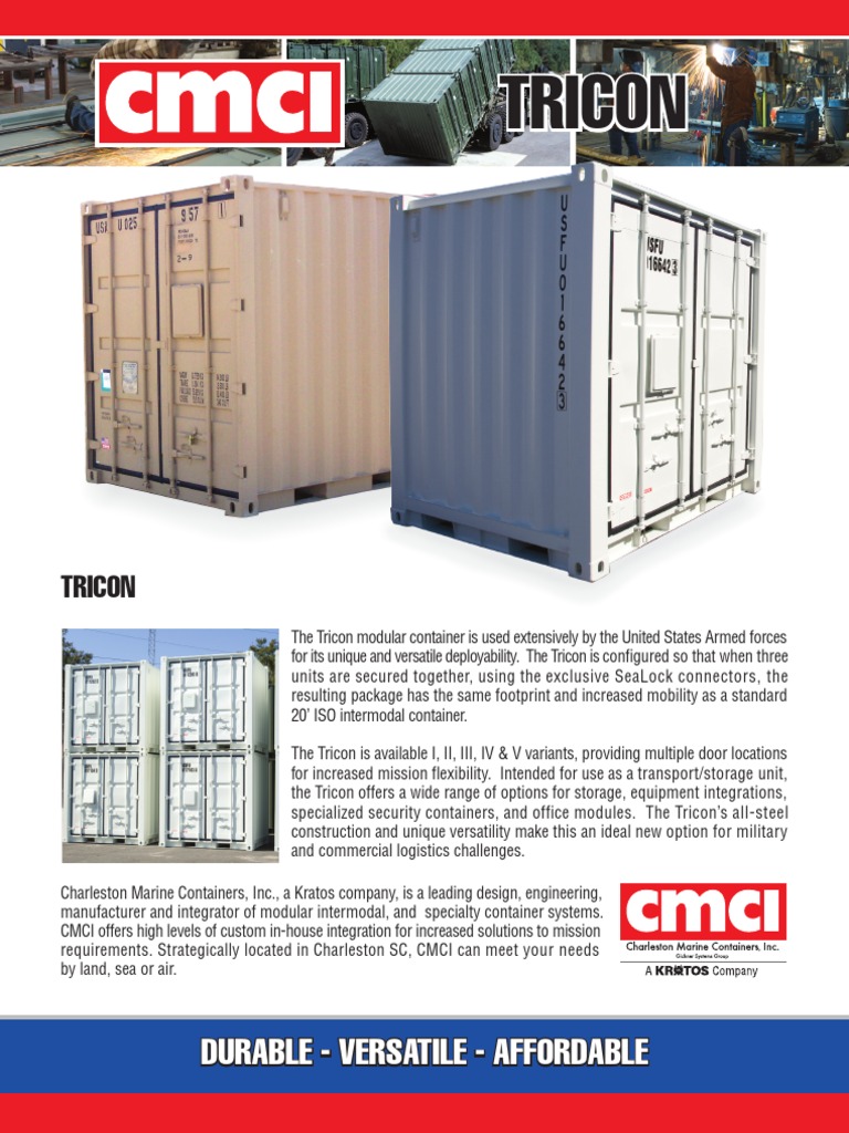 A12 - 051 REF Tricon Interior Dimensions | PDF