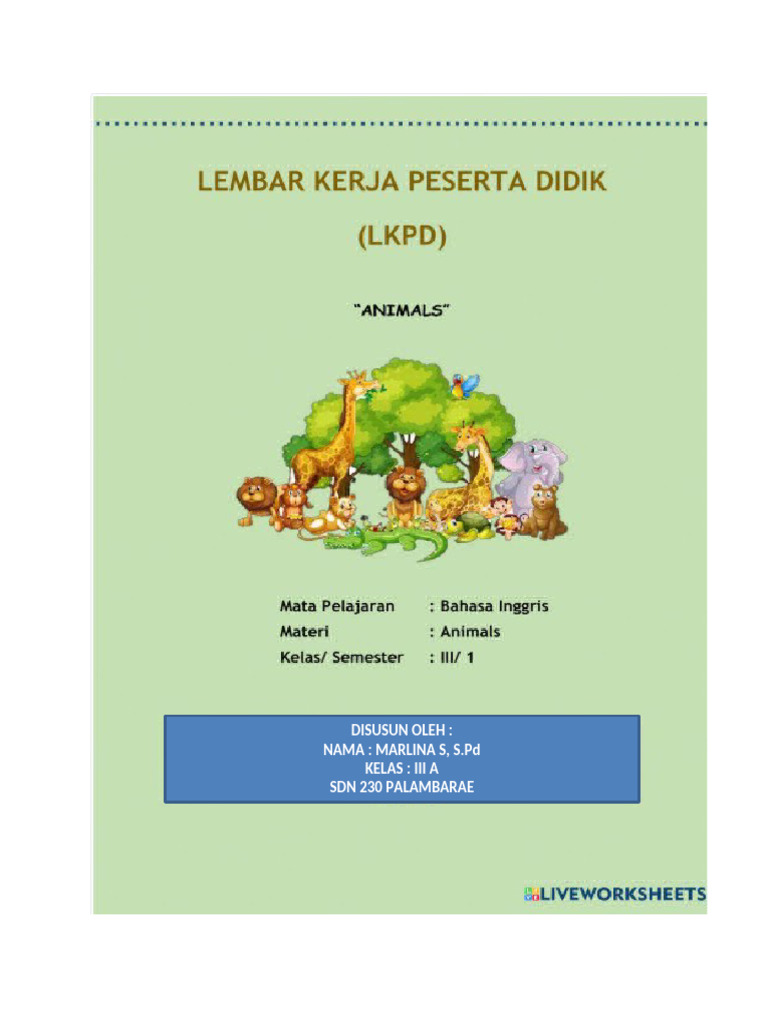 LKPD B. INGGRIS Sem 1 2024 | PDF