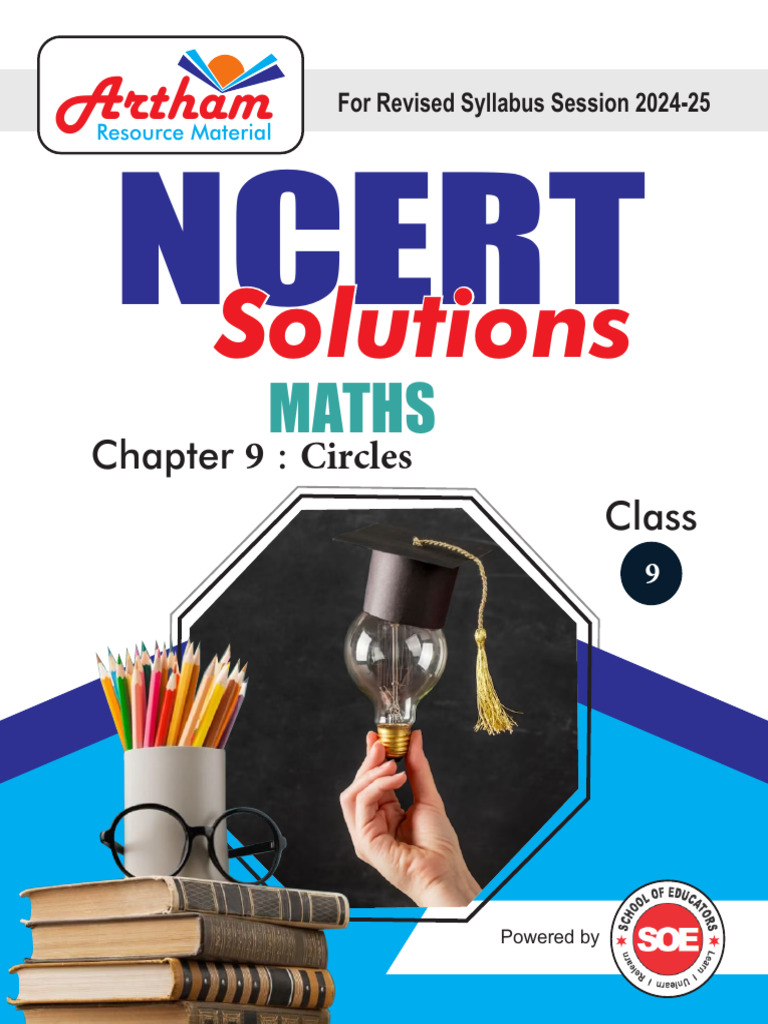 Class Ix Maths Textbook Solution Chapter 9 Circles | PDF | Circle ...
